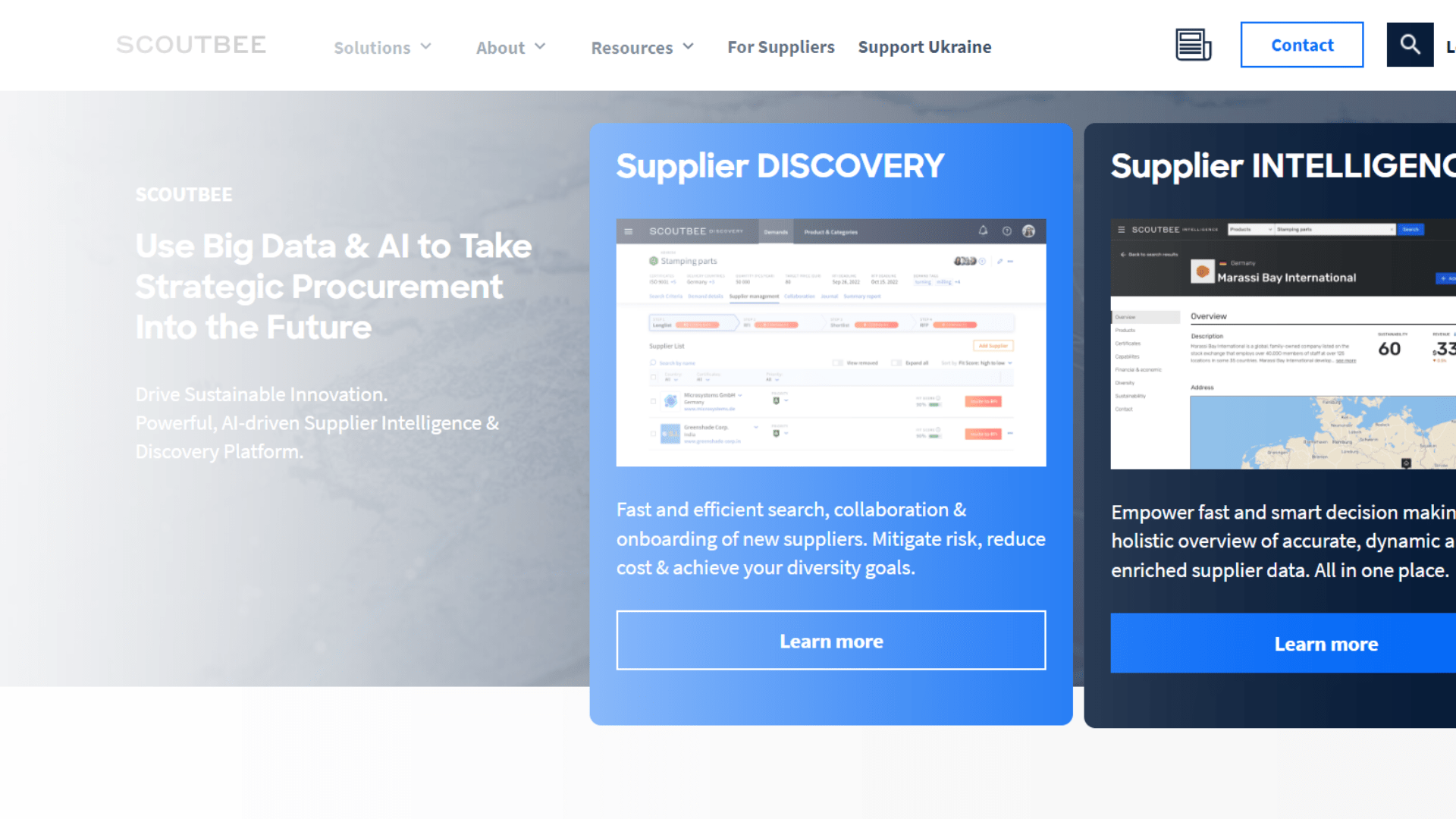 Scoutbee | Platform | White Label Advisory